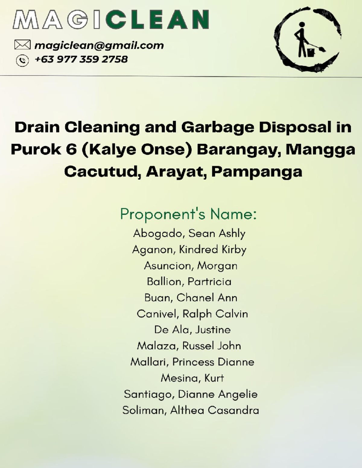 EAPP - notes - I. Introduction A company called “MagiClean” planned ...