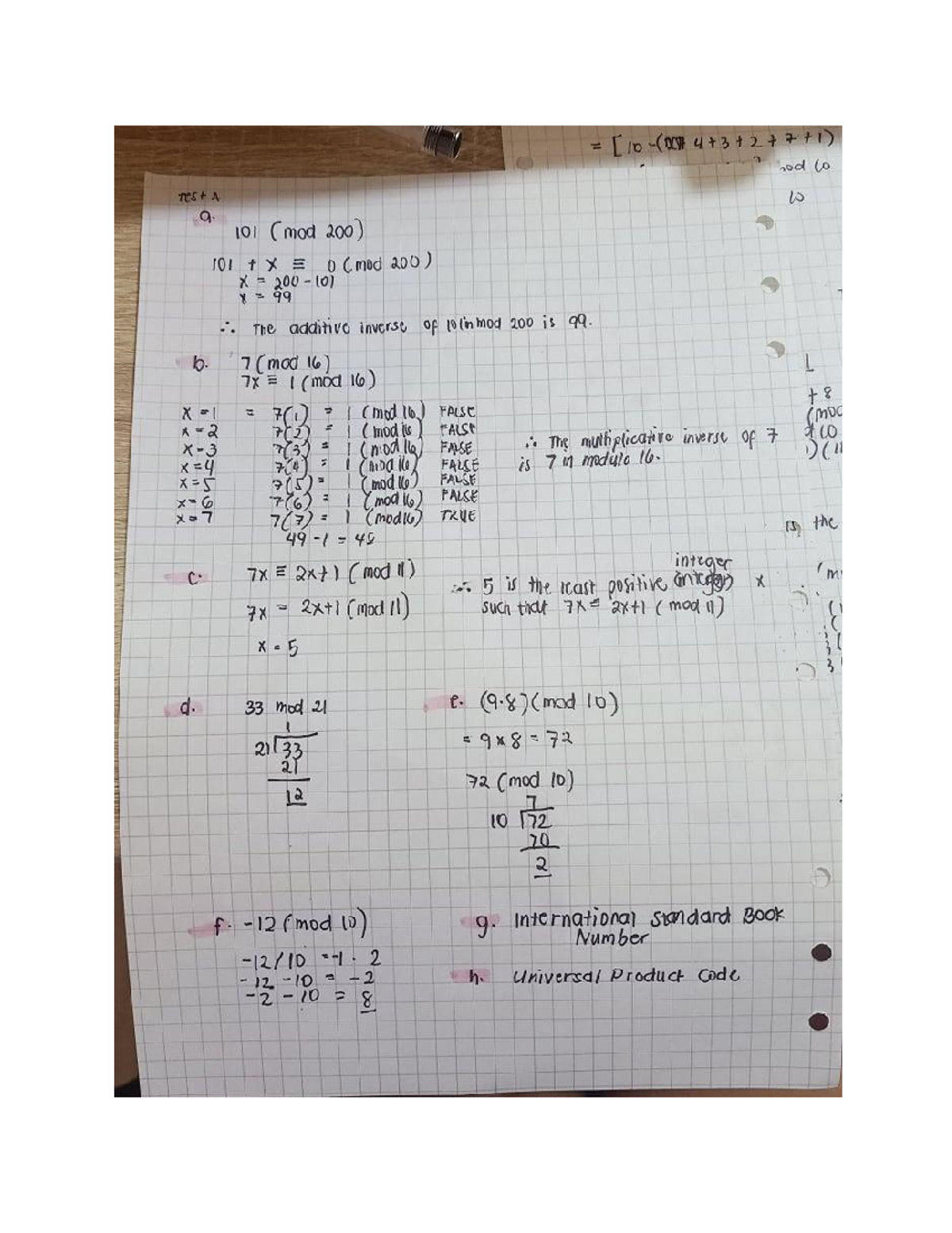 MATH Final EXAM - I want to say that this lesson gave me a new ...