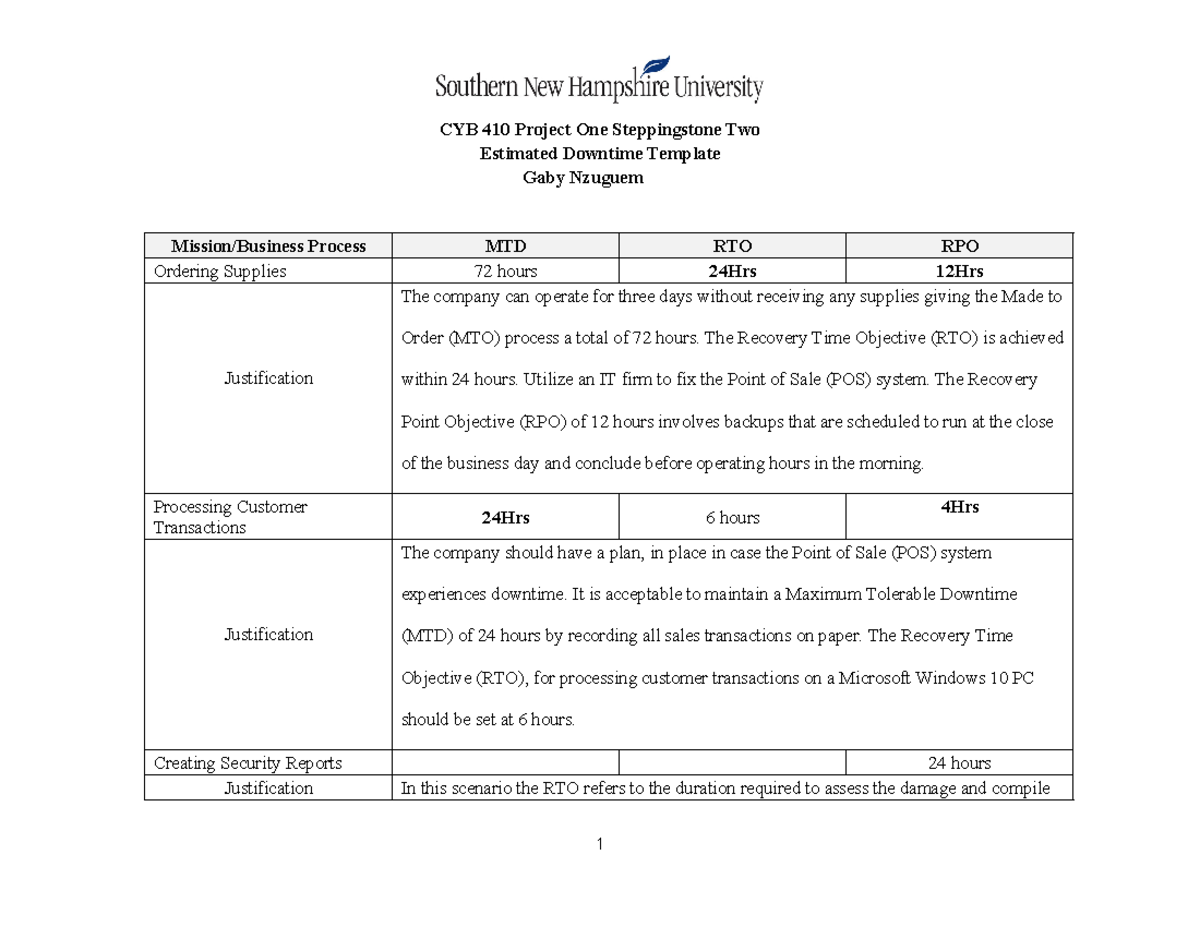 CYB 410 Project One Stepping Stone Two Gaby Nzuguem - CYB 410 Project ...