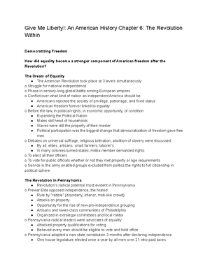 Give Me Liberty An American History Chapter 15 notes. - The Meaning of ...