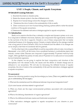 1st Sem. LP Nov. 9, 2023 Earth & Life Science - GRADES 1 to 12 DAILY ...