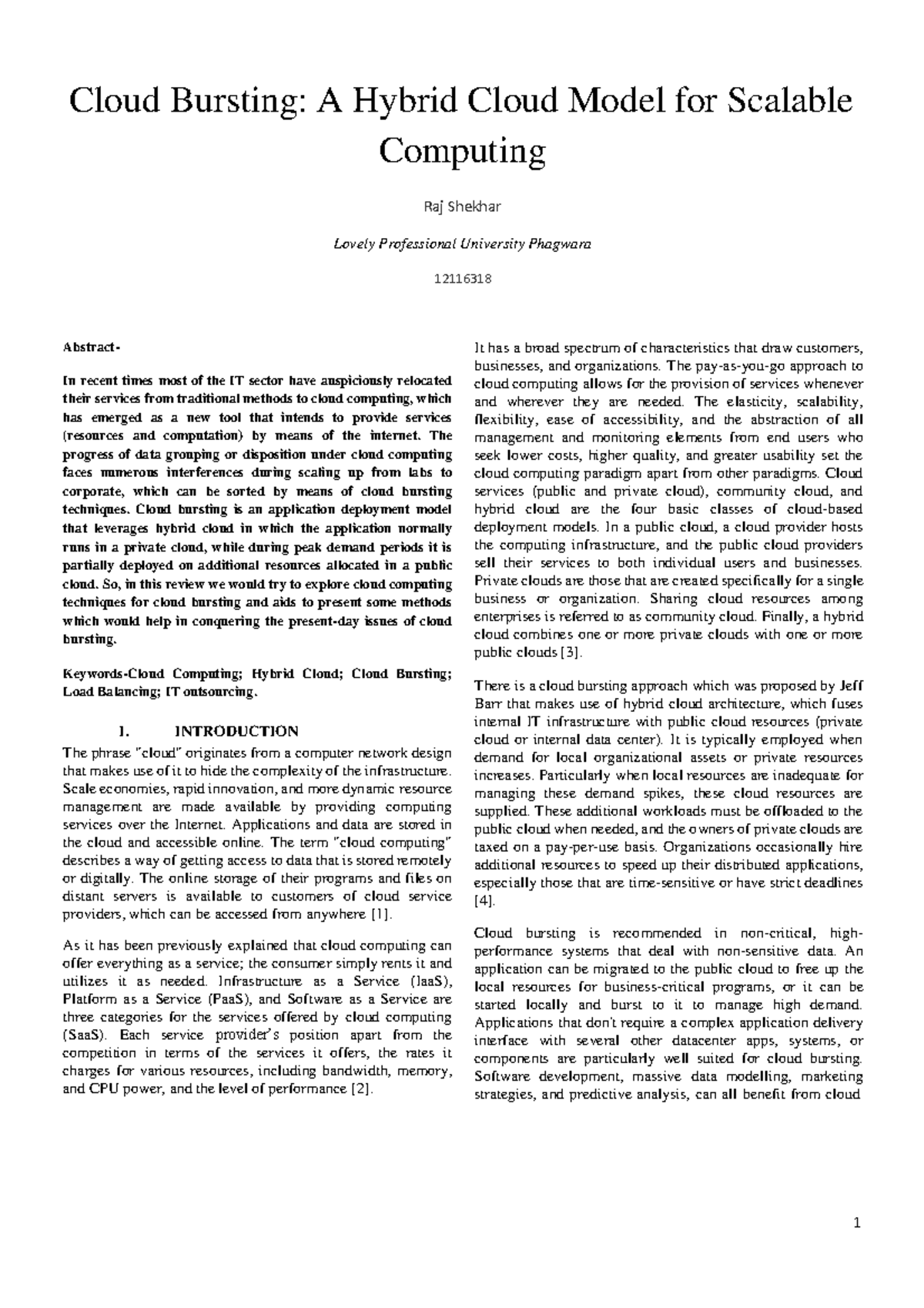 Cloud Bursting (01) abc - Cloud Bursting: A Hybrid Cloud Model for ...
