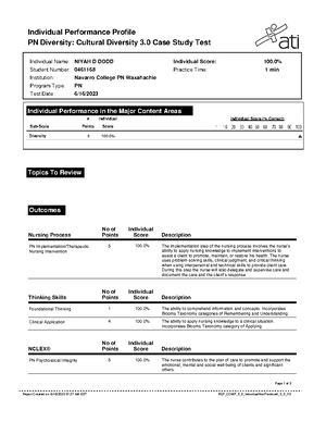 Mental Health Test Study Guide Unit 2 2023 Revised - Mental Health Test ...