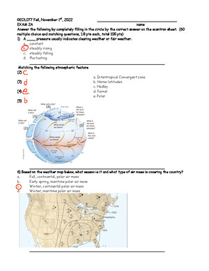 12 13 GEOL77 Exam 3A - More topics to sum up for final exam for climate ...