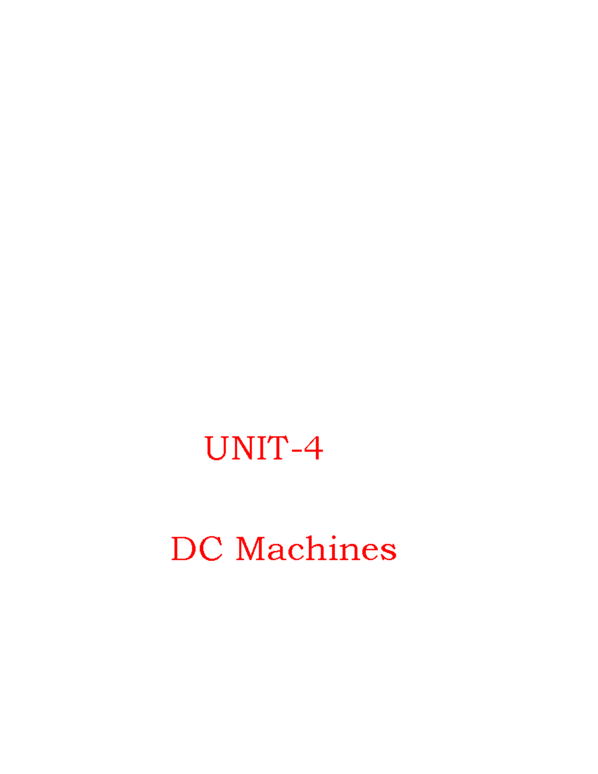 EMF and Torque Equation - UNIT- DC Machines EMF & Torque Equation 37 ...