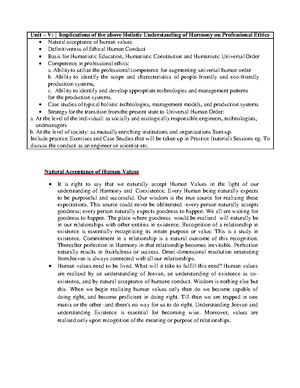 UHV Module - 3 notes - Module – 3 Understanding harmony in the family ...