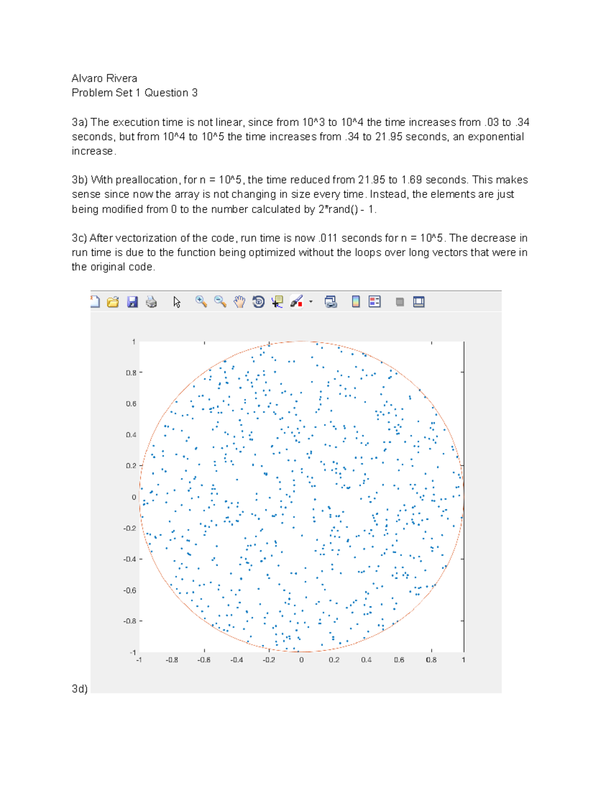2.086 Pset 1 Problem 3 PDF - Alvaro Rivera Problem Set 1 Question 3 3a ...