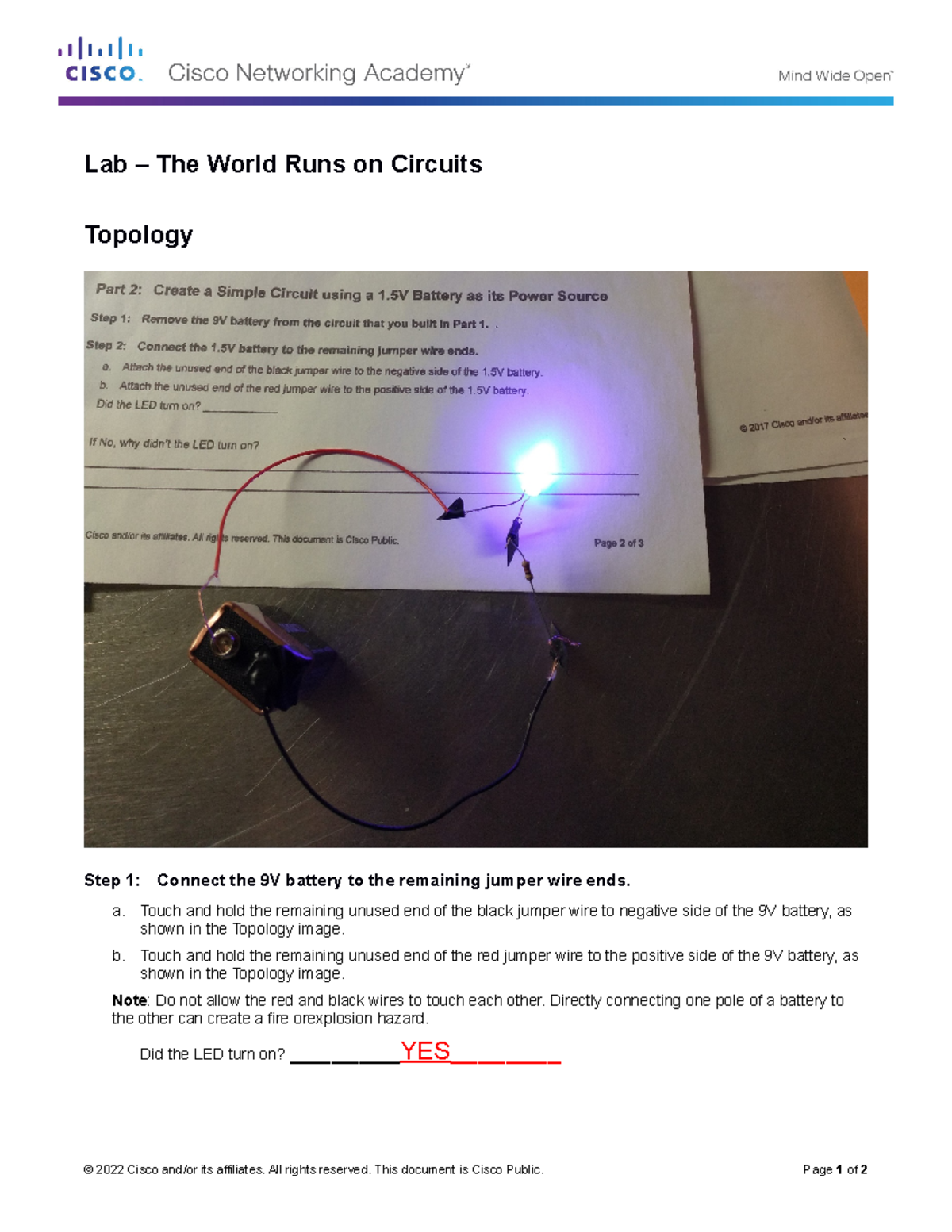 M01 - 2.1.1.5 Lab - The World Runs on Circuits - Lab – The World Runs ...