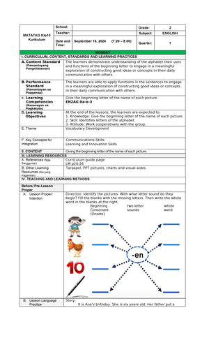 Performance Tasks Rubrics - Performance Tasks ESP Talent Presentation ...