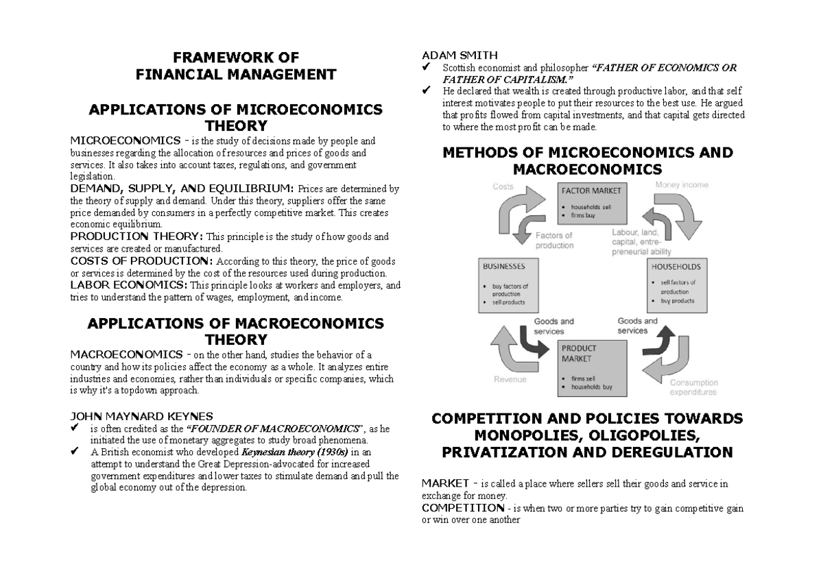 FMAN Lesson #2 - FMAN 223 - FRAMEWORK OF FINANCIAL MANAGEMENT ...