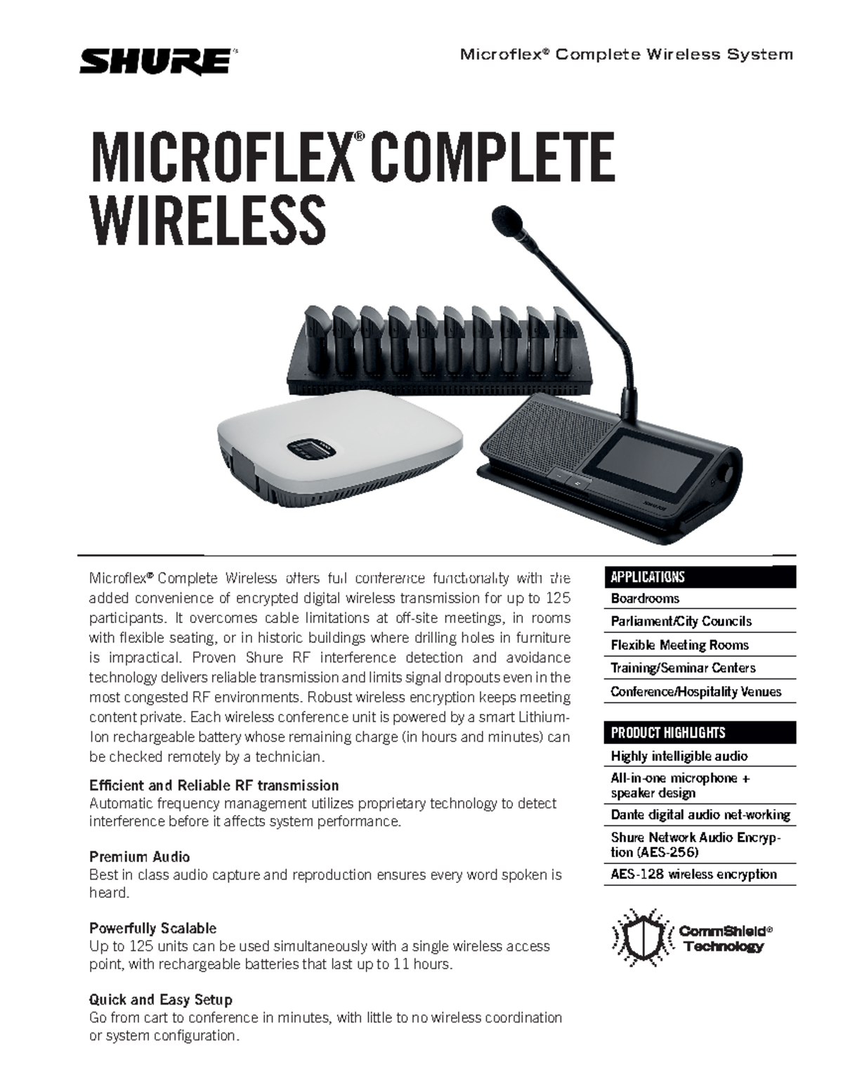 MXCW Datasheet - N/A - Microflex® Complete Wireless offers full ...