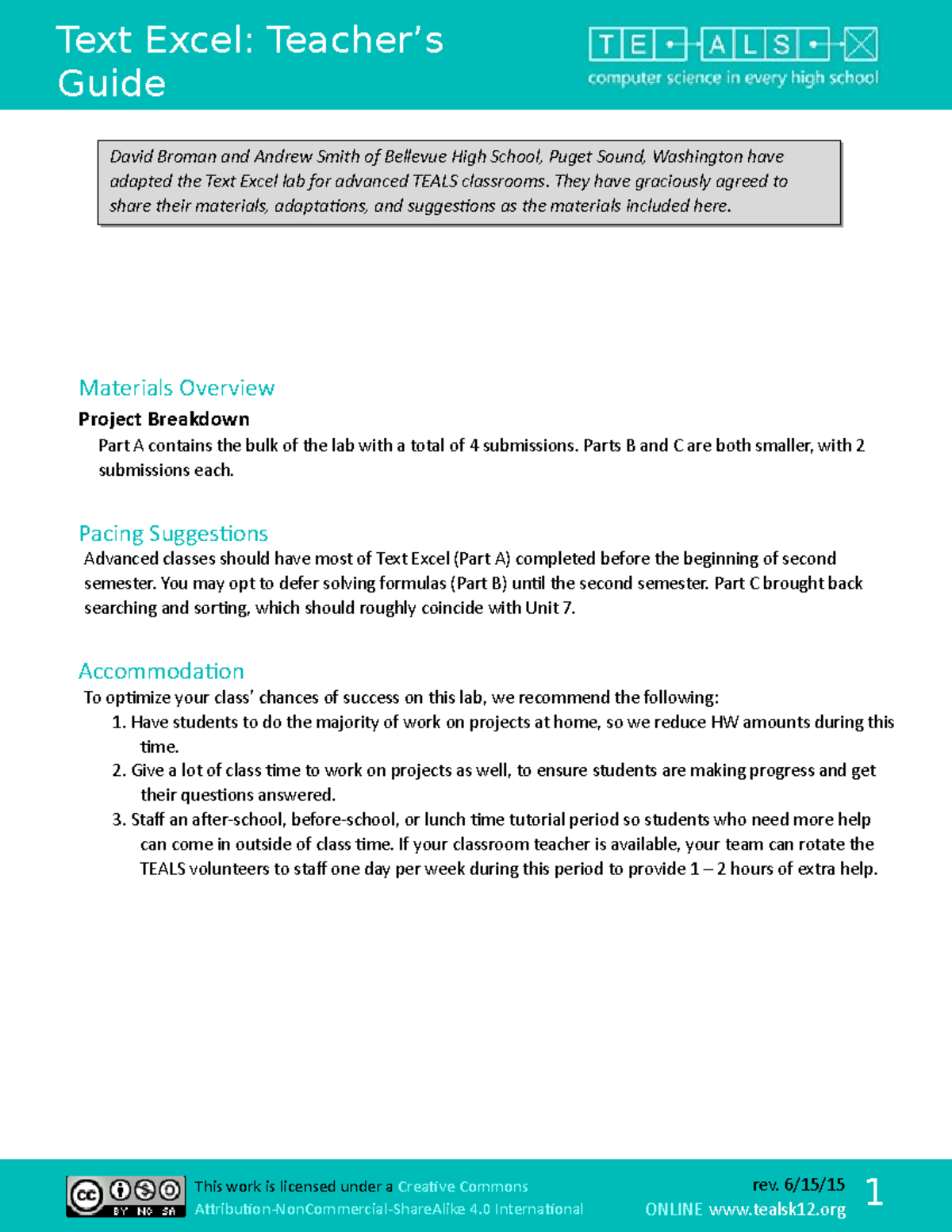 Text Excel Teacher Guide For Students and Other People To Enjoy And ...