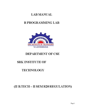 R-PROG UNIT-1 - UNIT-1 - Introduction : How to run R, R Sessions and Functions, Basic Math ...