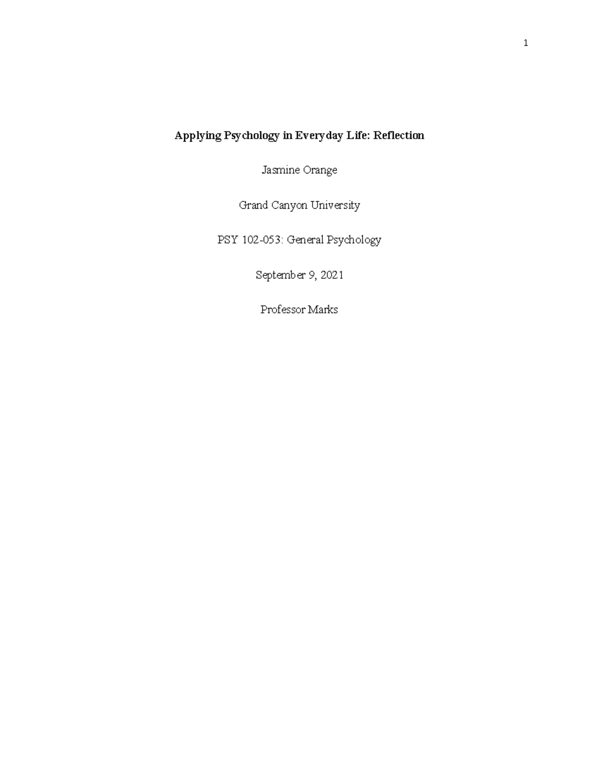 Applying Psychology in Everyday Life - From the second somebody is ...