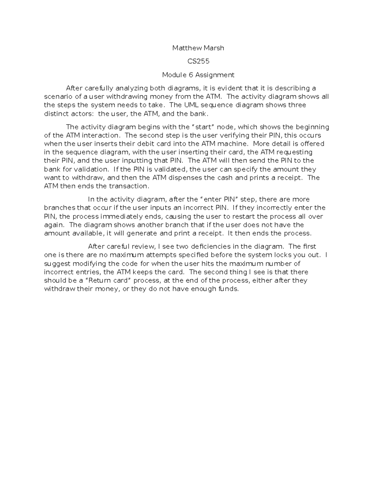 Module 6assignment - Matthew Marsh CS Module 6 Assignment After ...