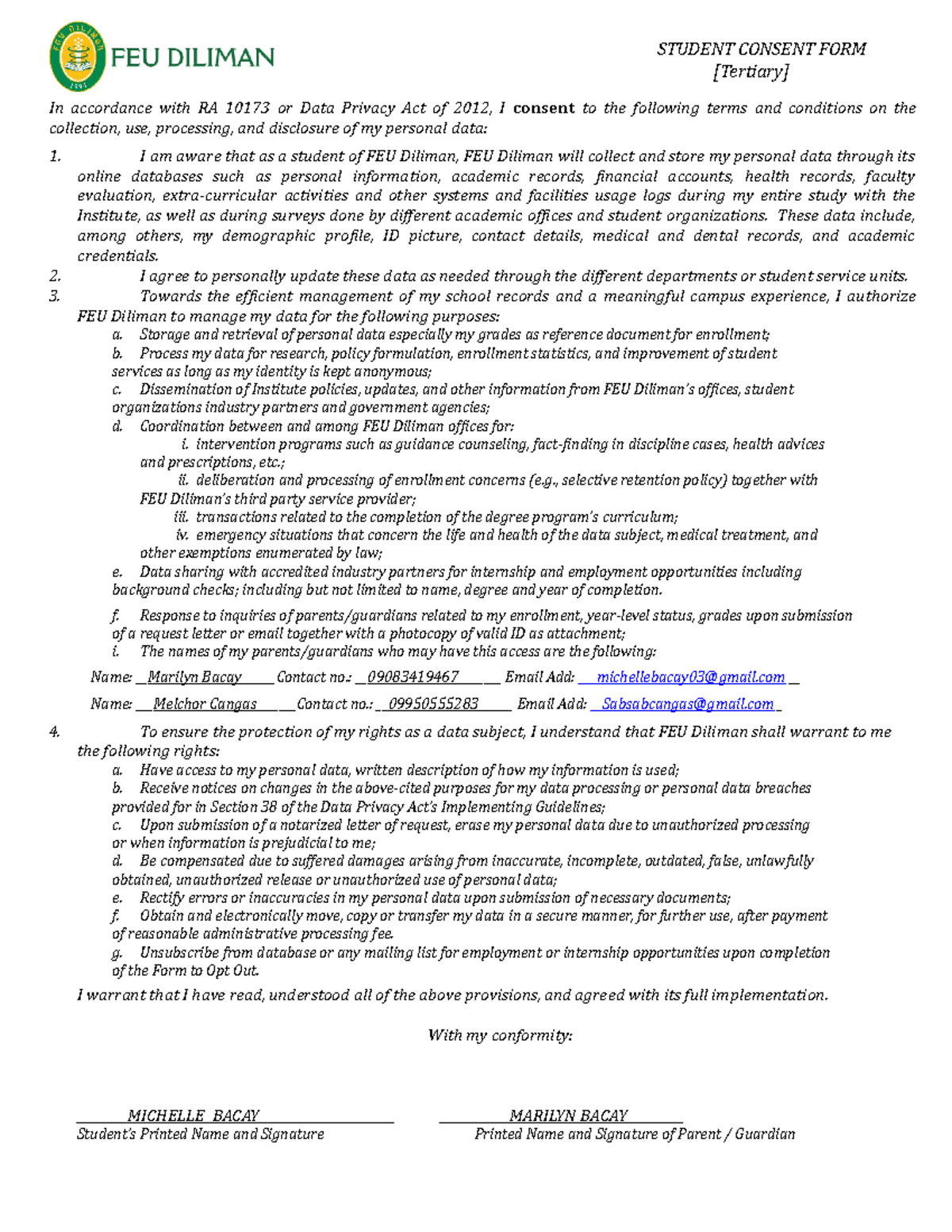 DATA Privacy Finished - general, Filipinology or Philippineology ...