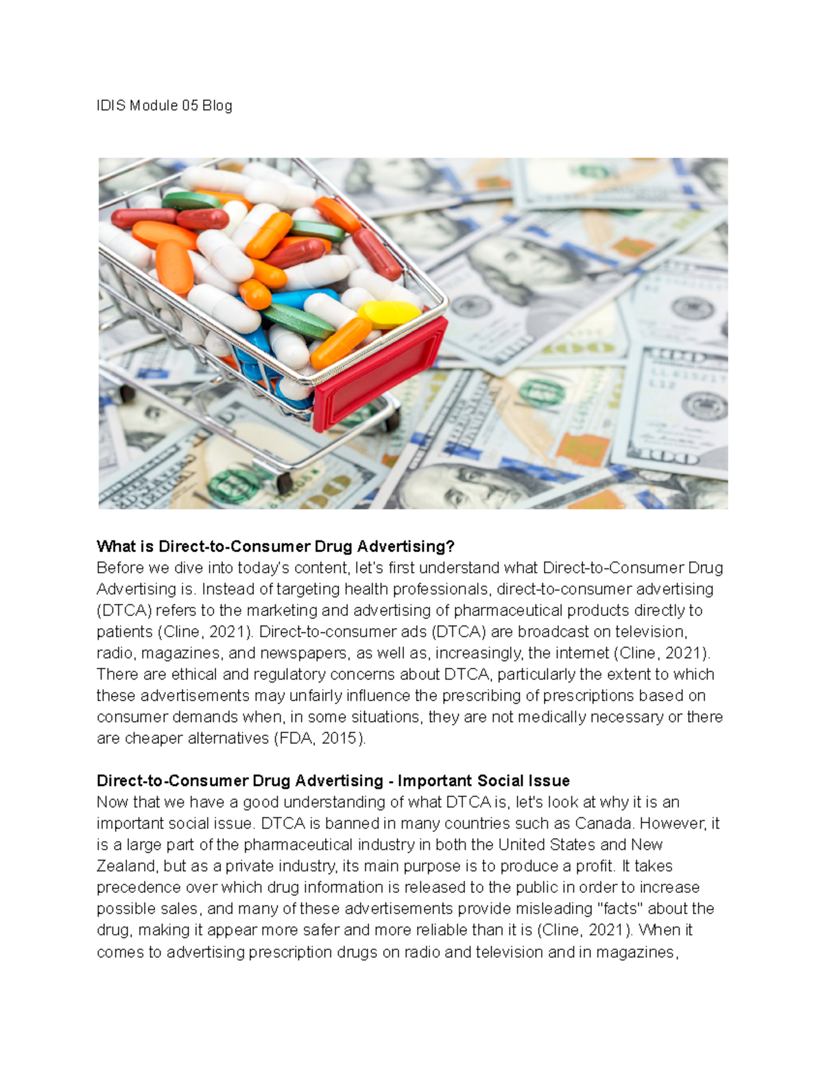 IDIS Module 05 Blog - IDIS Module 05 Blog What is Direct-to-Consumer ...