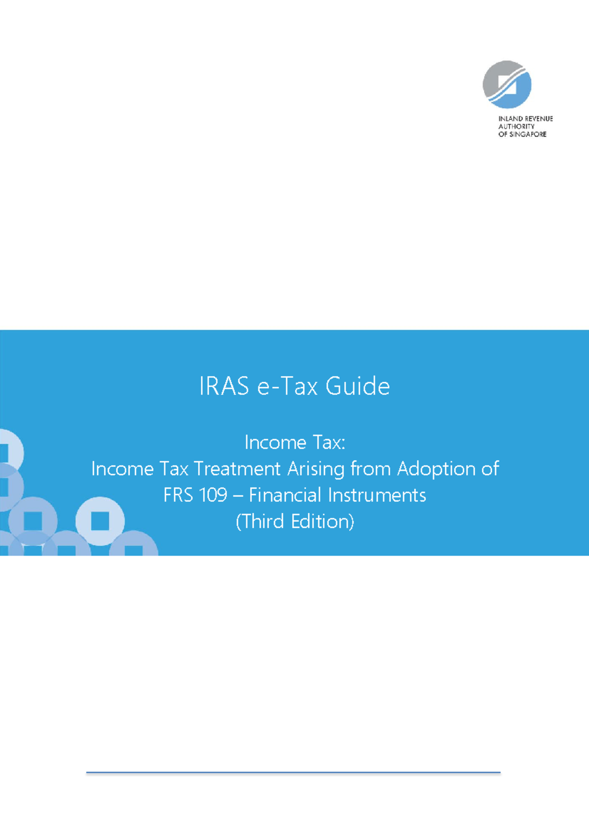 Frs109 - IRAS e-Tax Guide Income Tax: Income Tax Treatment Arising from ...