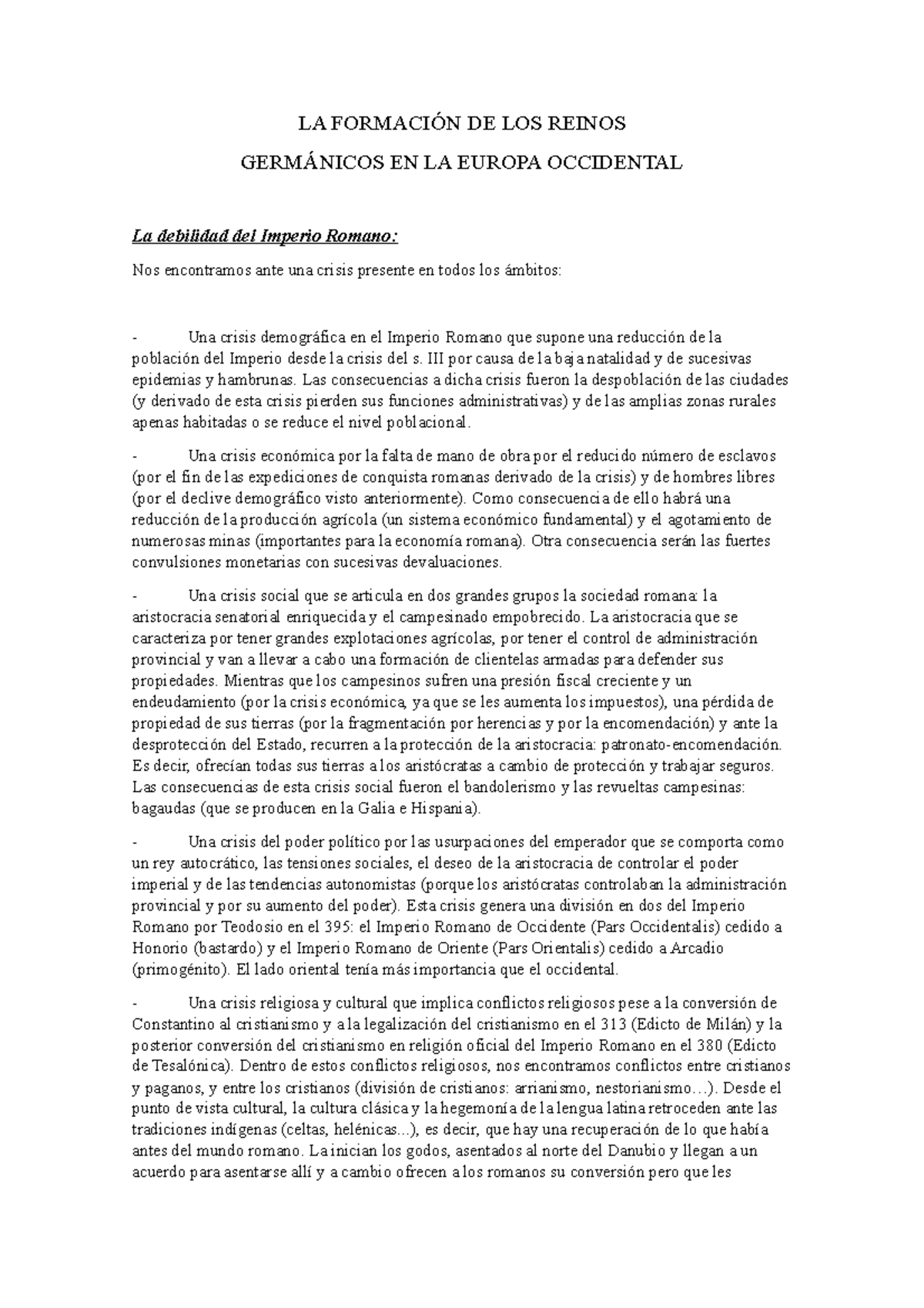 Temas 1-6 limpio - khgkh - LA FORMACIÓN DE LOS REINOS GERMÁNICOS EN LA ...