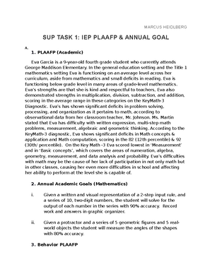 Task D003 Passed - D003: TASK 1 ASSESSMENT ANALYSIS AND INSTRUCTIONAL ...