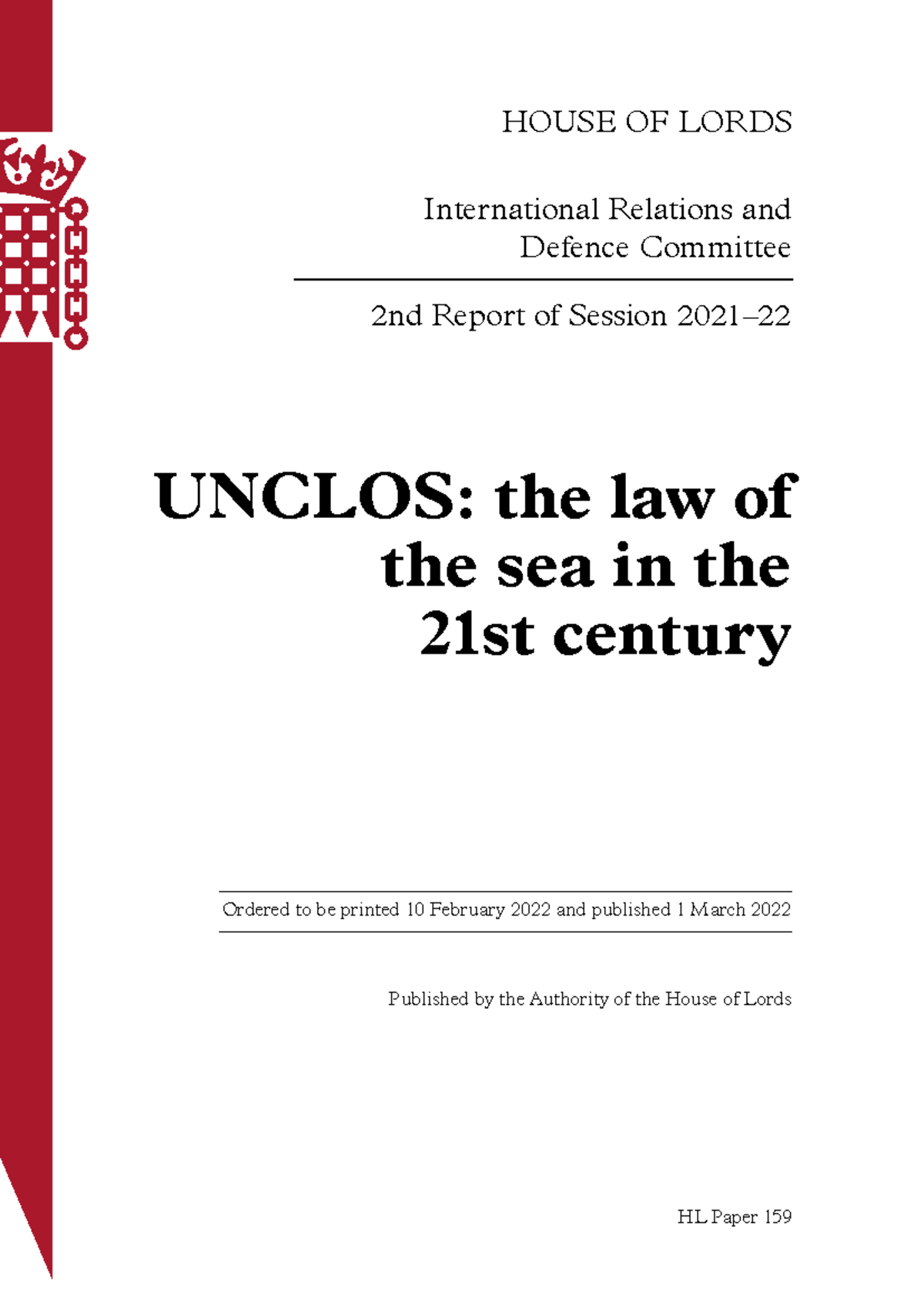 Unclos the law of the sea in the 21st century 1730465379 - Ordered to ...