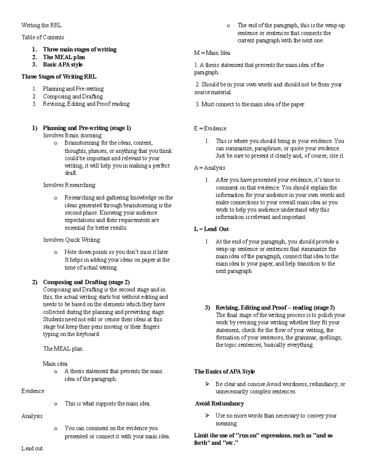 PR(finals) - RRL research conceptual - Writing the RRL Table of ...
