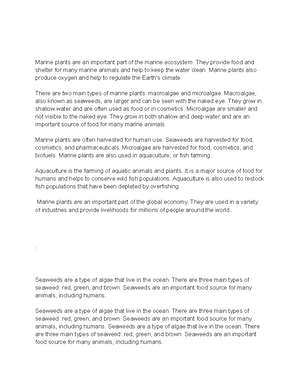 Marine botany course outline - : The Gigartinales are a class of red ...