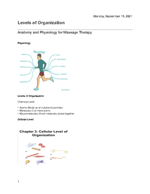 2.3 Homeostasis - Lesson notes - Monday, September 13, 2021 Homeostasis ...