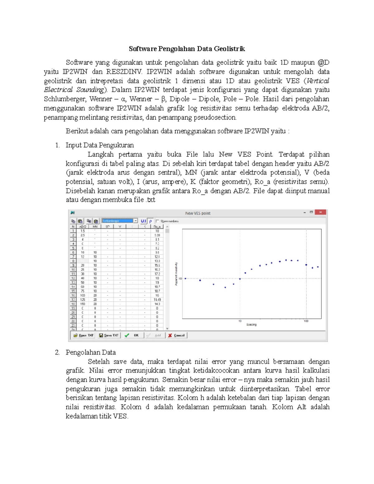 Software Pengolahan Data Geolistrik - Software Pengolahan Data ...