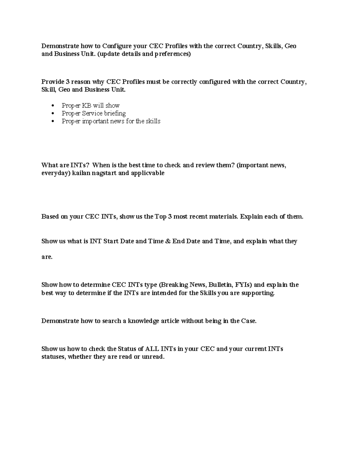 phaama ncp postpartume - Demonstrate how to Configure your CEC Profiles ...