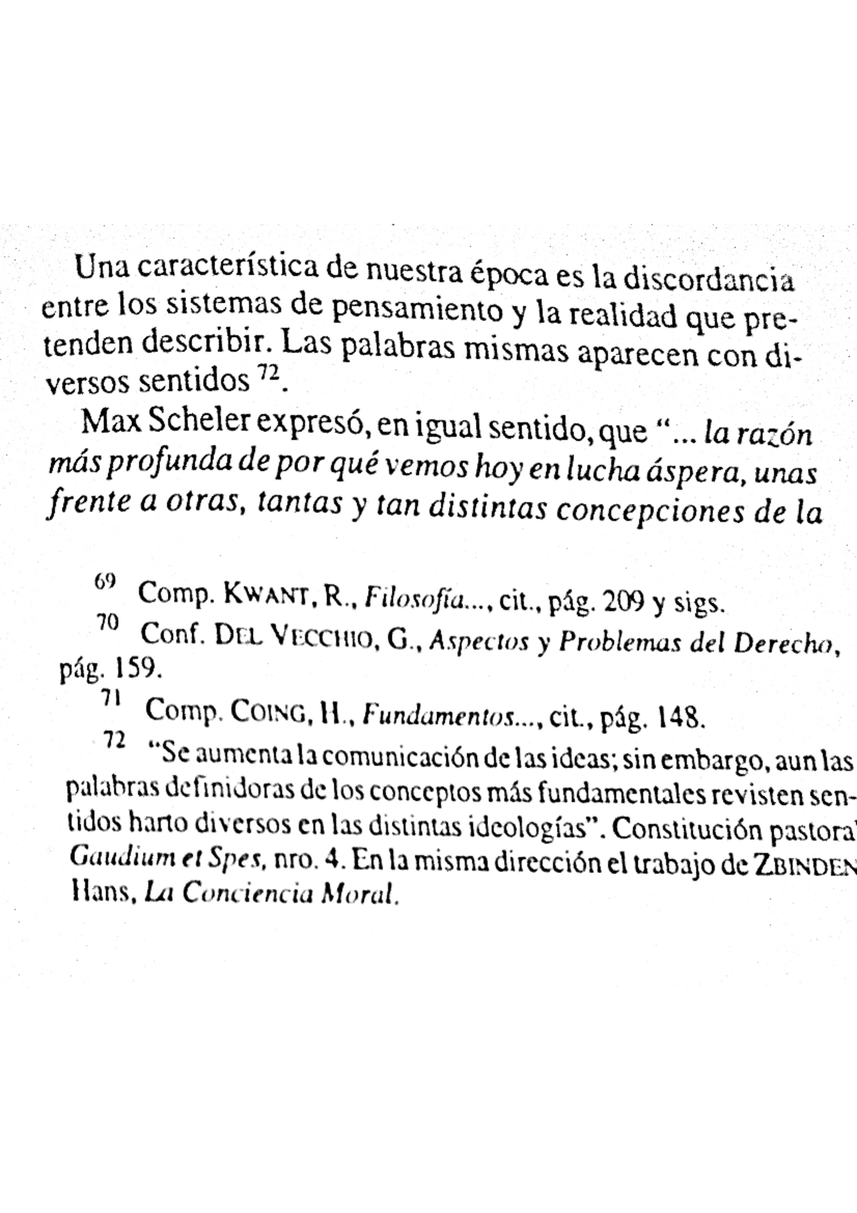 El ser personal, caracter situado y facticidad - Filosofía del Derecho ...
