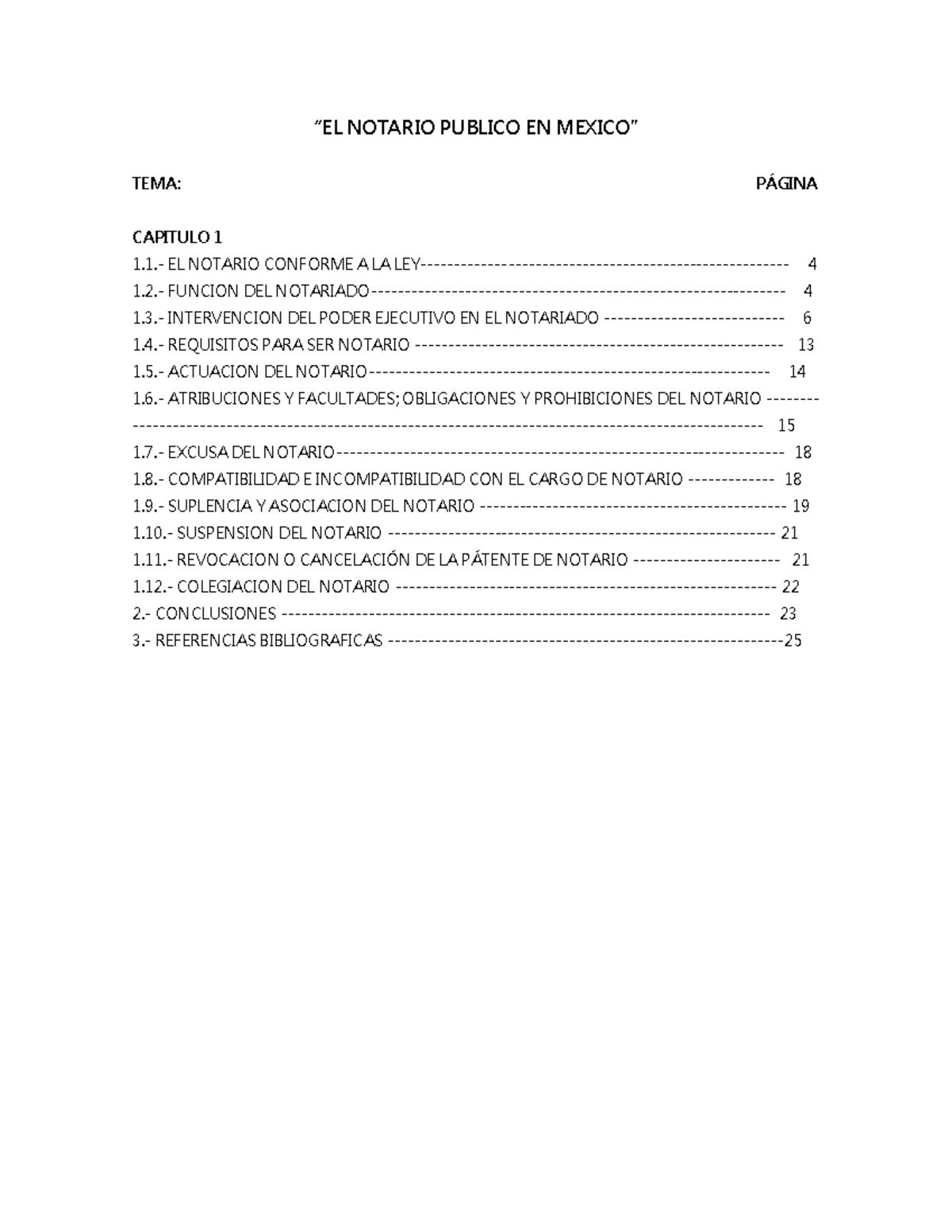 Derecho Notarial Mexicano - “EL NOTARIO PUBLICO EN MEXICO” CAPITULO ...