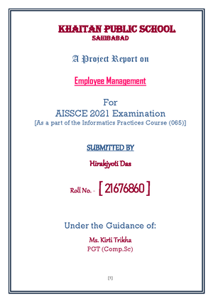 XII IP Practical List 2023-24 - KENDRIYA VIDYALAYA NO 1 AFS AGRA (UP) Class XII (IP) (Session ...