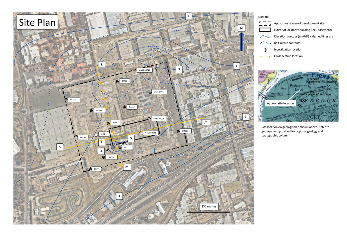 BH Location Plan - Legend: Approximate area of development site ...