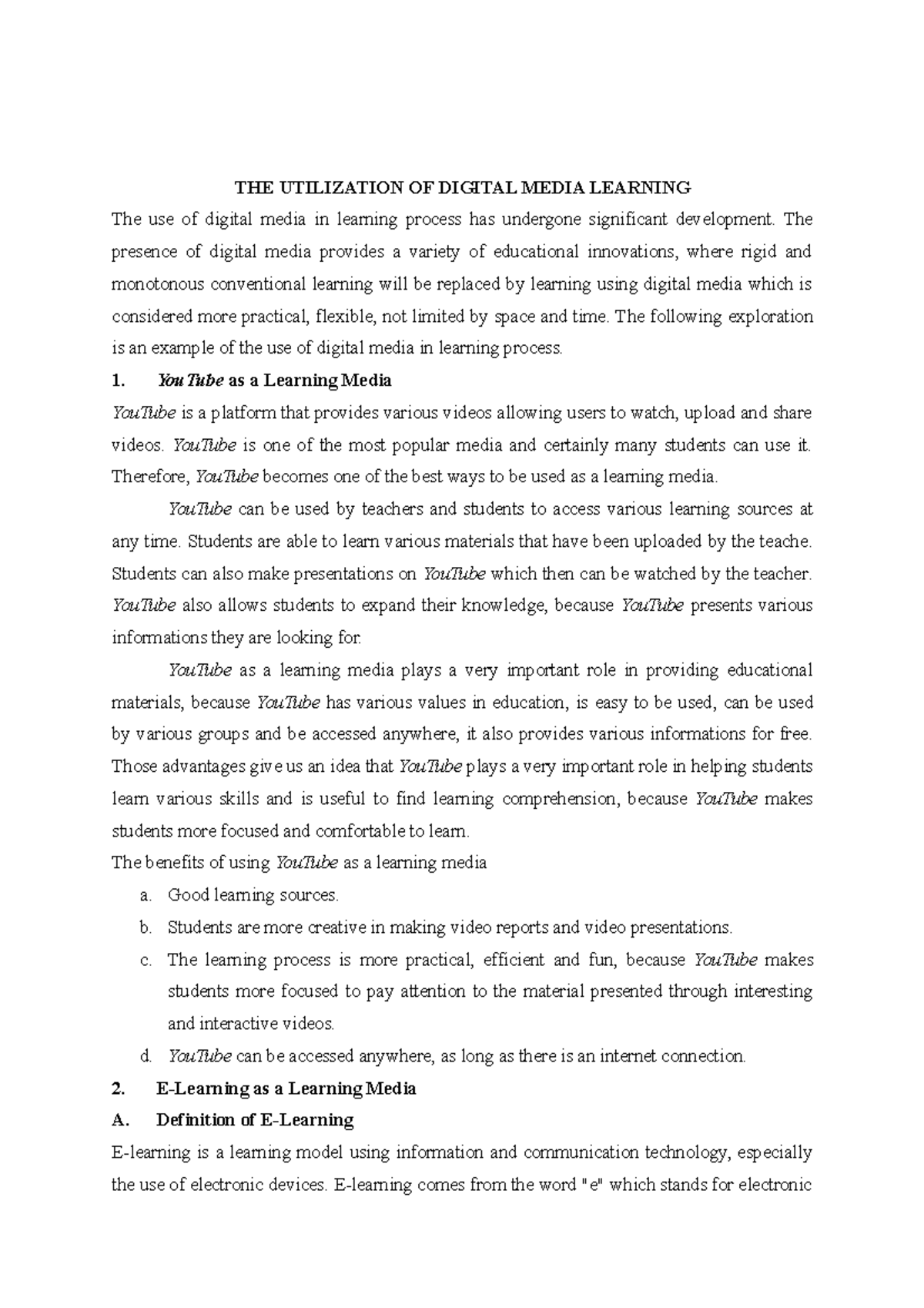 Artikel DI Sekolah [ENG] Ghozi - THE UTILIZATION OF DIGITAL MEDIA ...