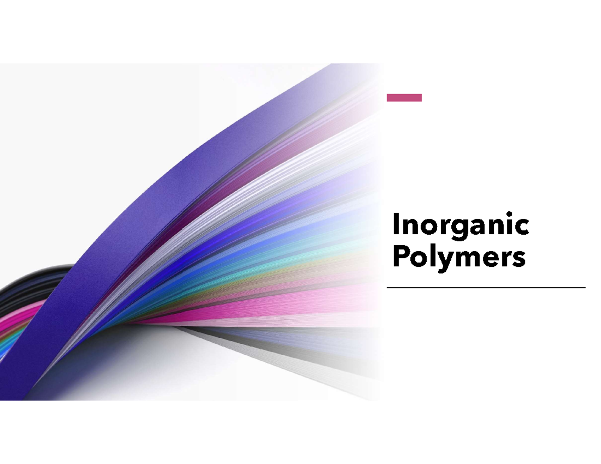 1588417636-inorganic-polymers-pdf - Inorganic Polymers Points of ...