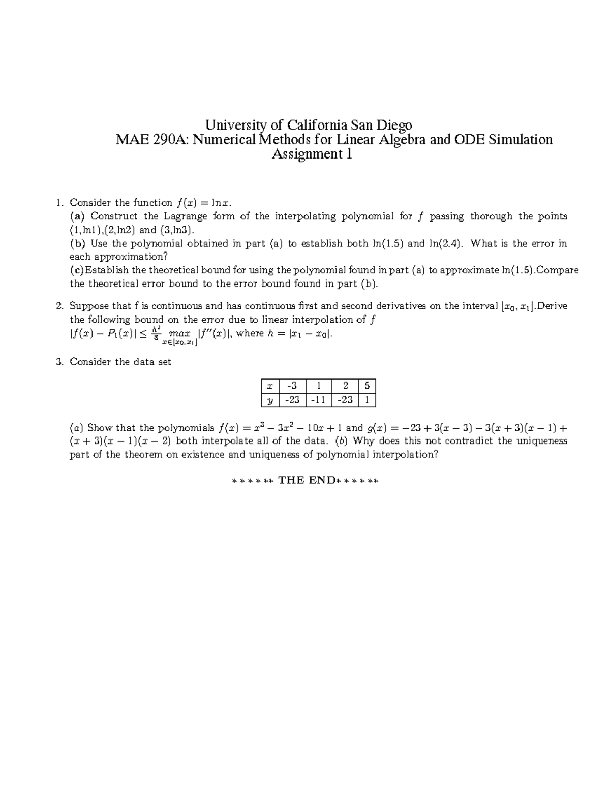 MAE 290A Assignment 1 - MAE 290A - Powered by TCPDF (tcpdf)Powered by ...