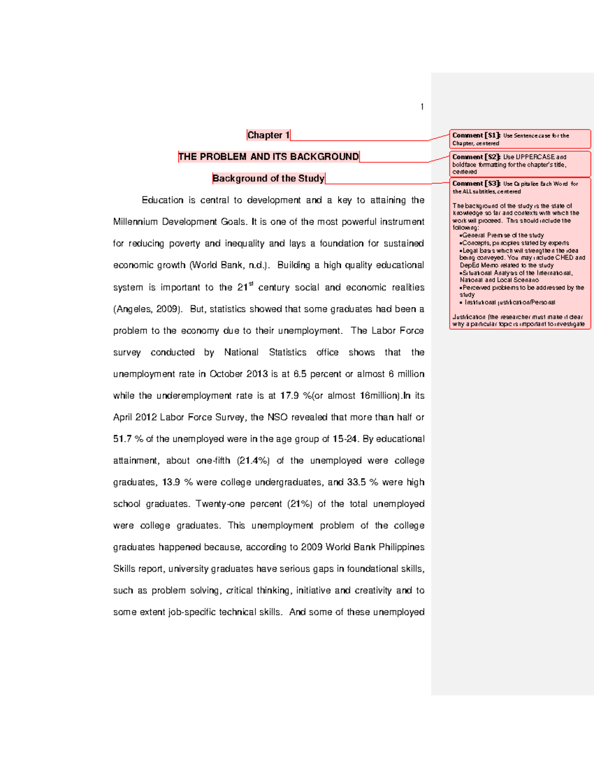 Thesis-sample-format - Chapter 1 THE PROBLEM AND ITS BACKGROUND ...