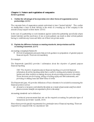 AF201 Group Assignment - University of the South Pacific School of ...