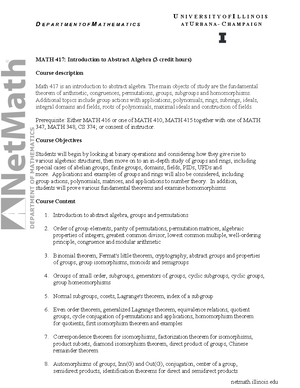 MATH 417 Chapter 8 - MATH 417 Notes for Ch 8 - Chapter 8: Finite Fields ...