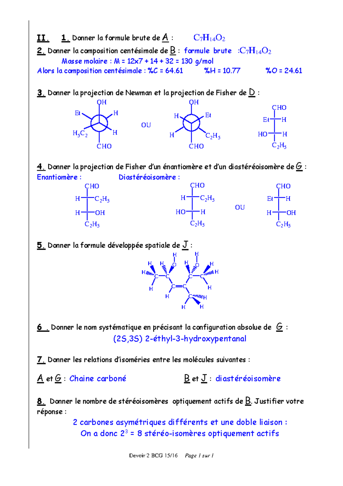 BCG1516 D2 Solution - hammi - Devoir 2 BCG 15/16 Page 1 sur 1 II. 1 ...