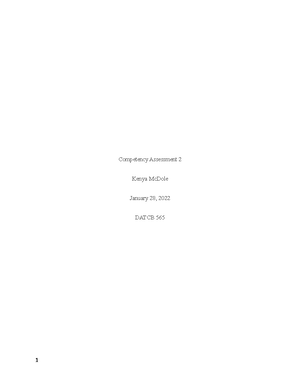 Data Analysis And Business Analytics DAT 565 - DAT/ Data Analysis and ...