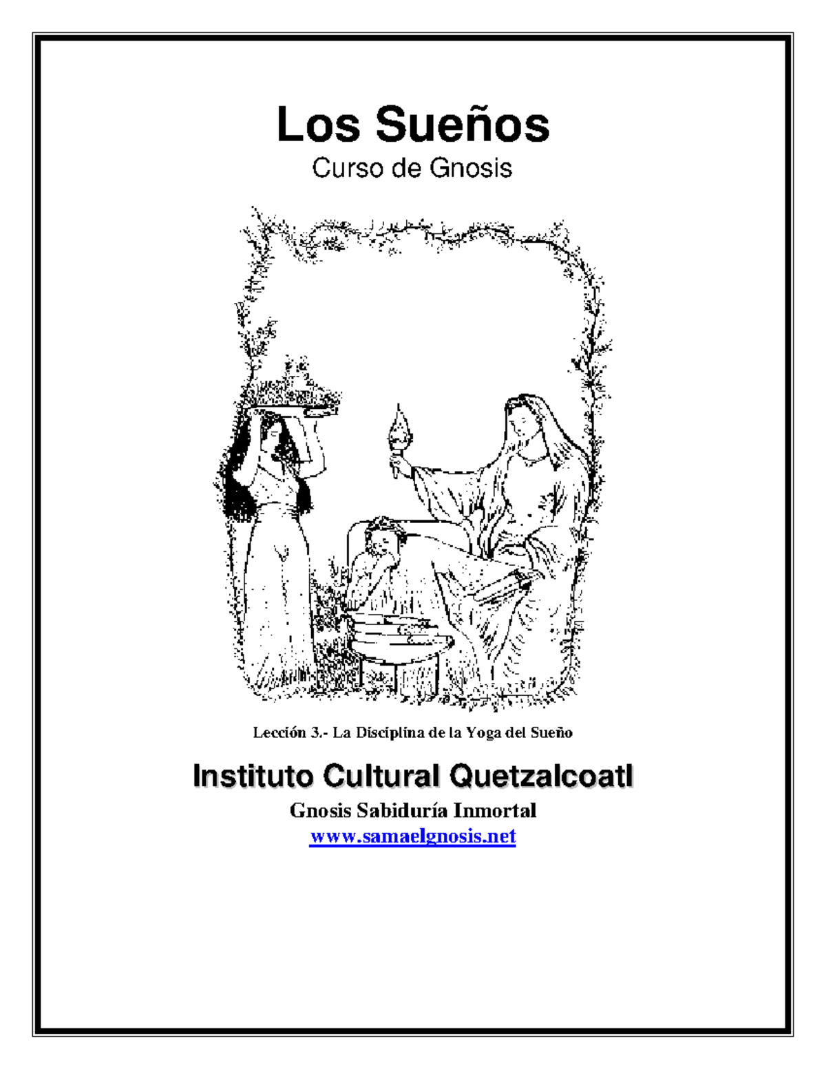 Sueños 03 explicación - Los Sueños Curso de Gnosis Lección 3.- La ...