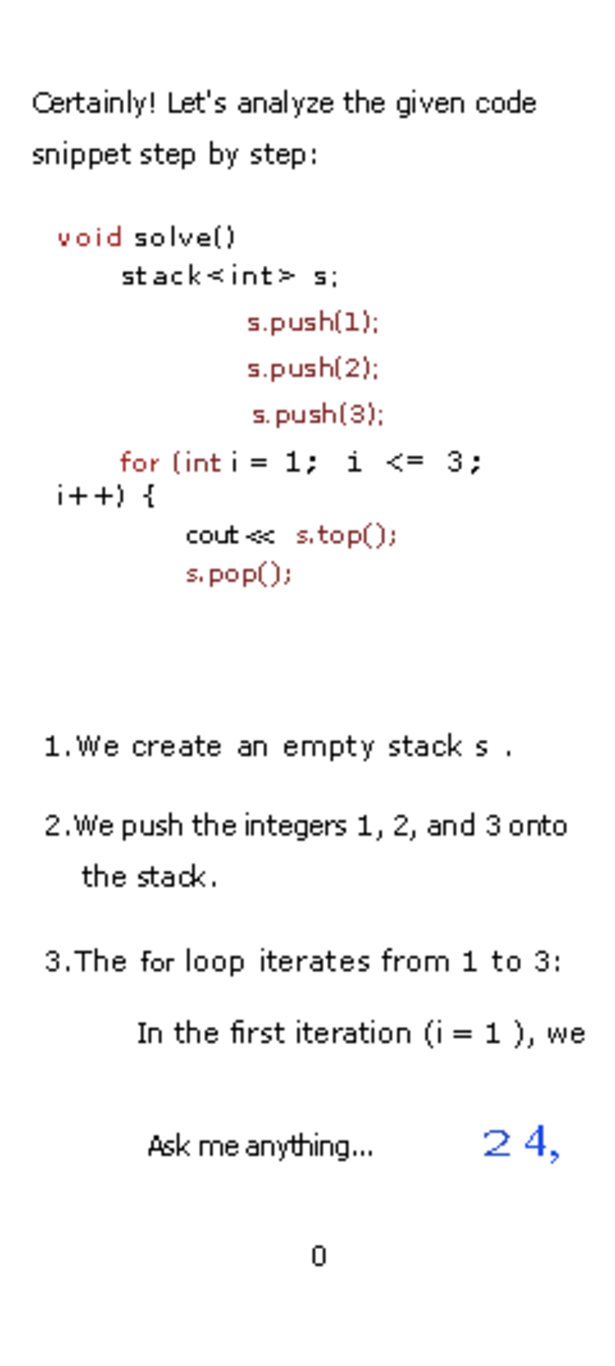 Ser new quation - gfugk,m - Computer science - Certainly! Let's analyze ...