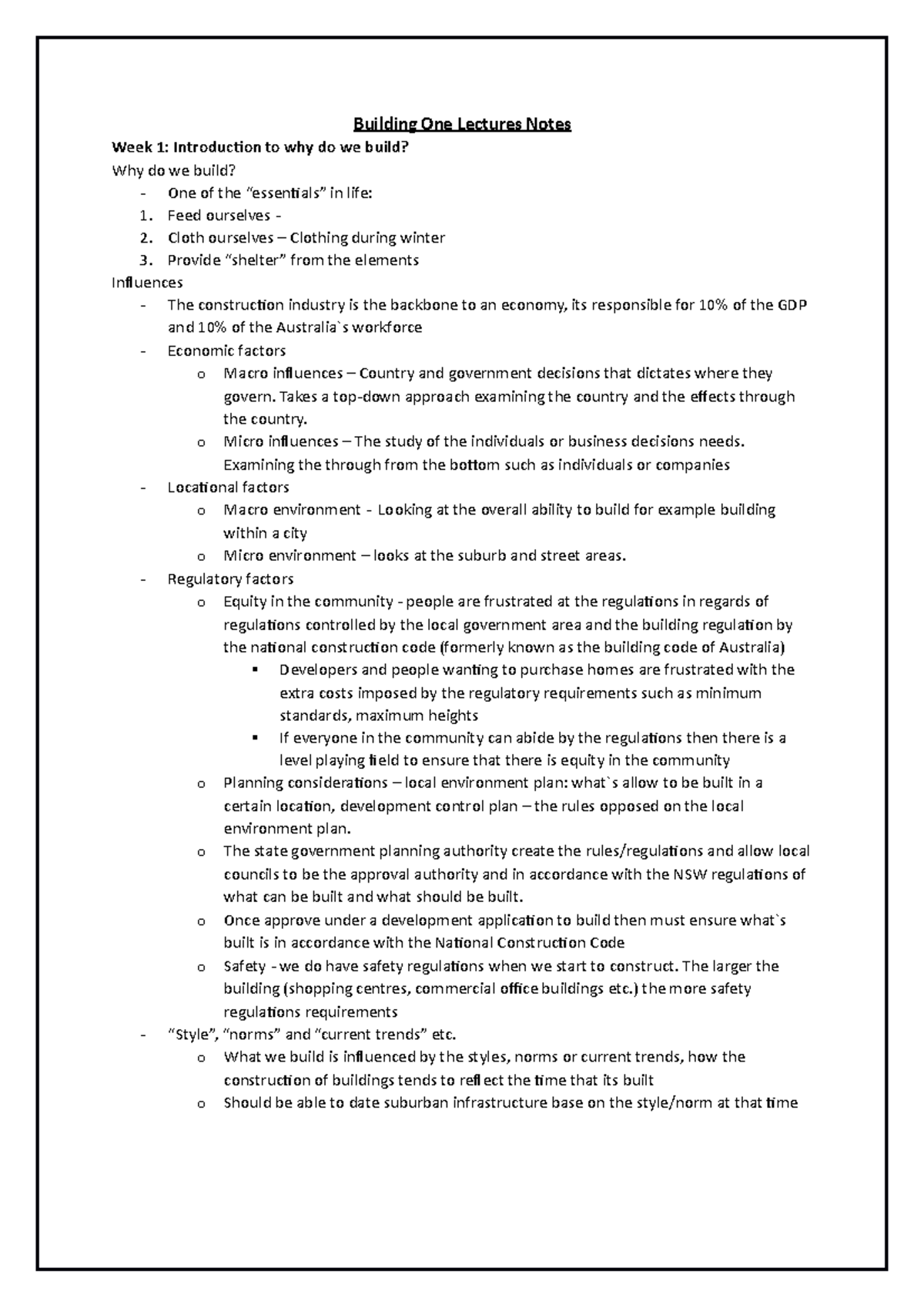 Building-One-Lectures-Notes - Building One Lectures Notes Week 1 ...