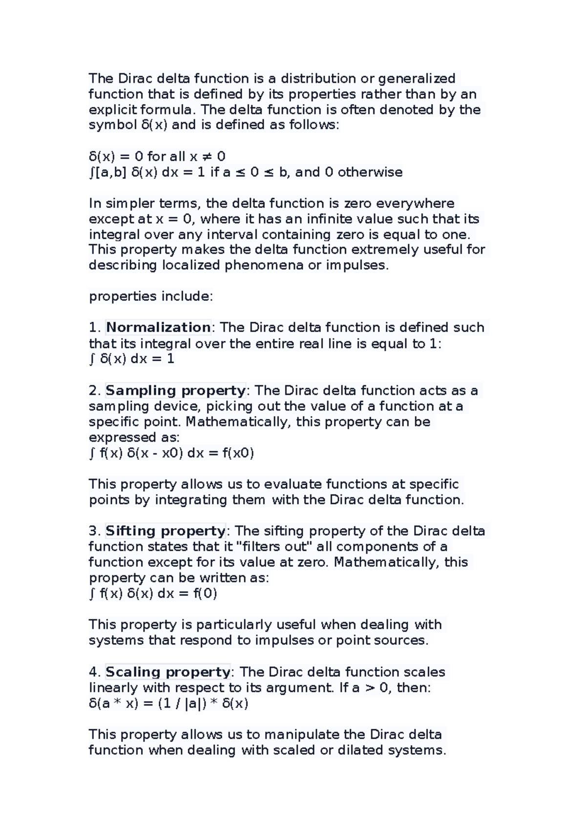 Dirac - English - Studocu