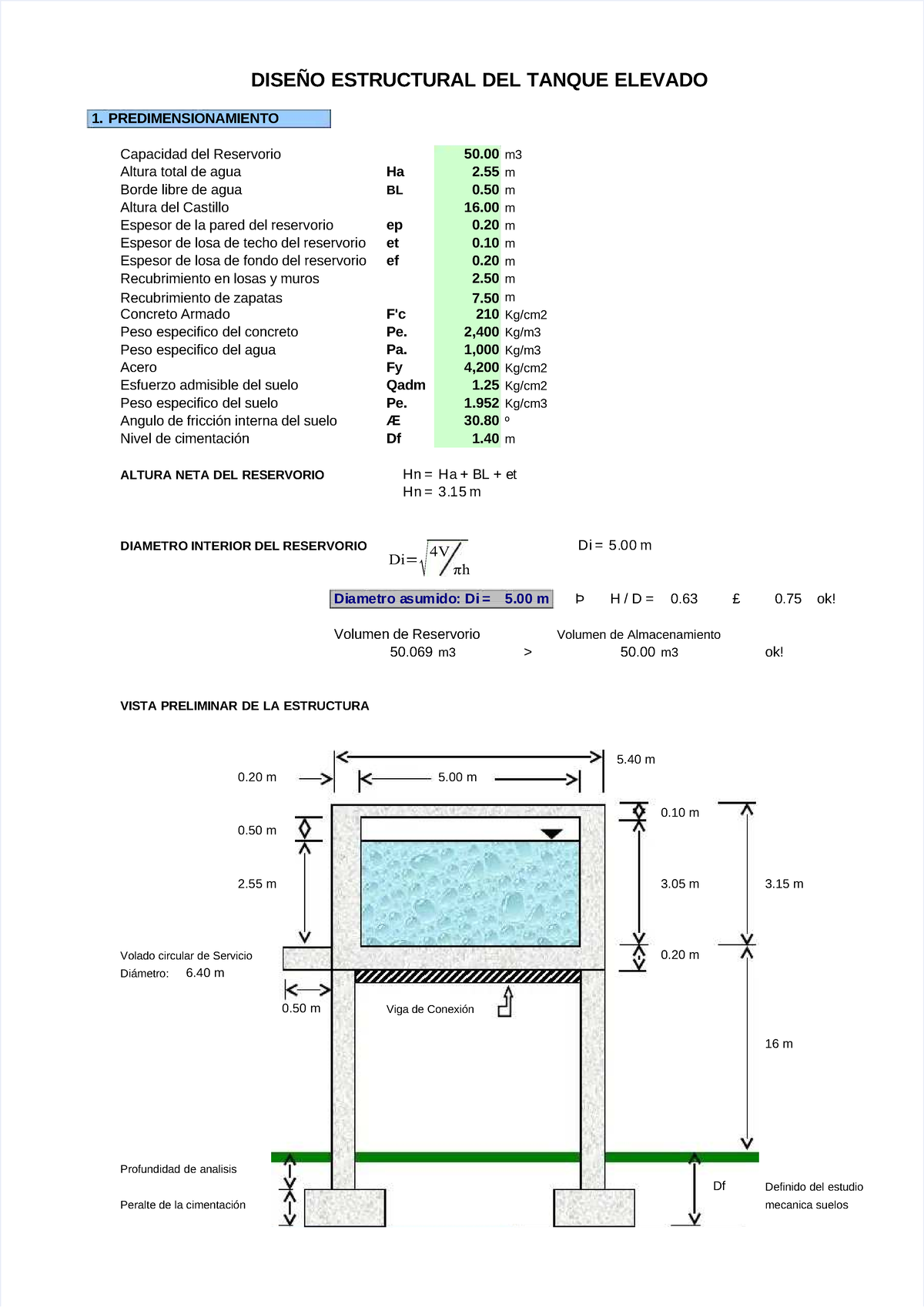 Pdf-diseo-estructural-tanque-elevado-circular-50m3 compressjaneth - DISEÑO ESTRUCTURAL DEL ...