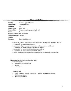 Mat 204 Linear Algebra Lecture Notes 1 Chapter 1 Introduction To