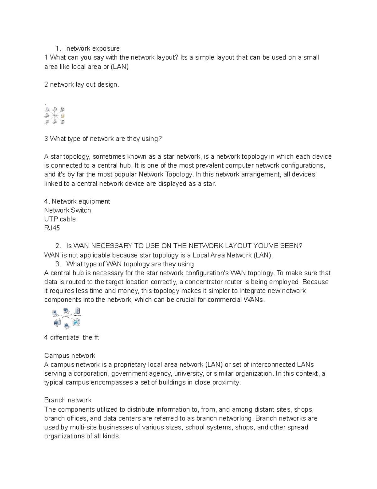 Untitled document - simple network - network exposure 1 What can you ...