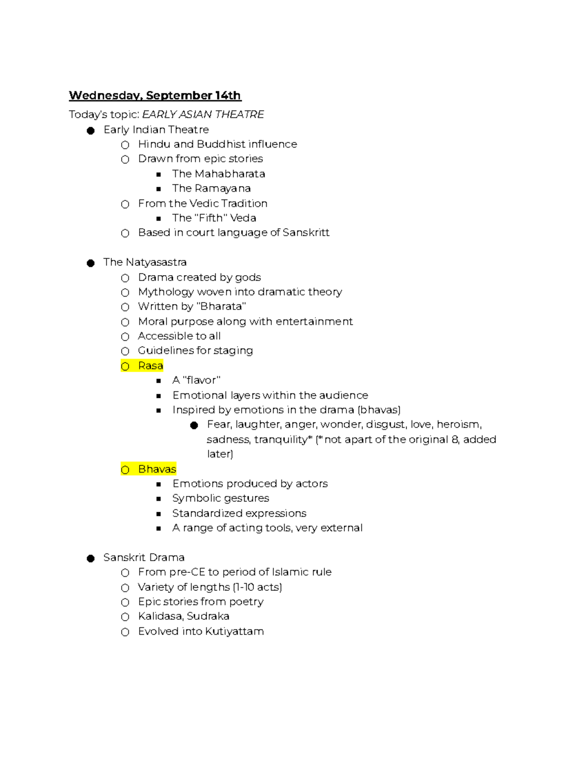 Untitled document - Notes from oral lecture week 6 that are relevant to ...